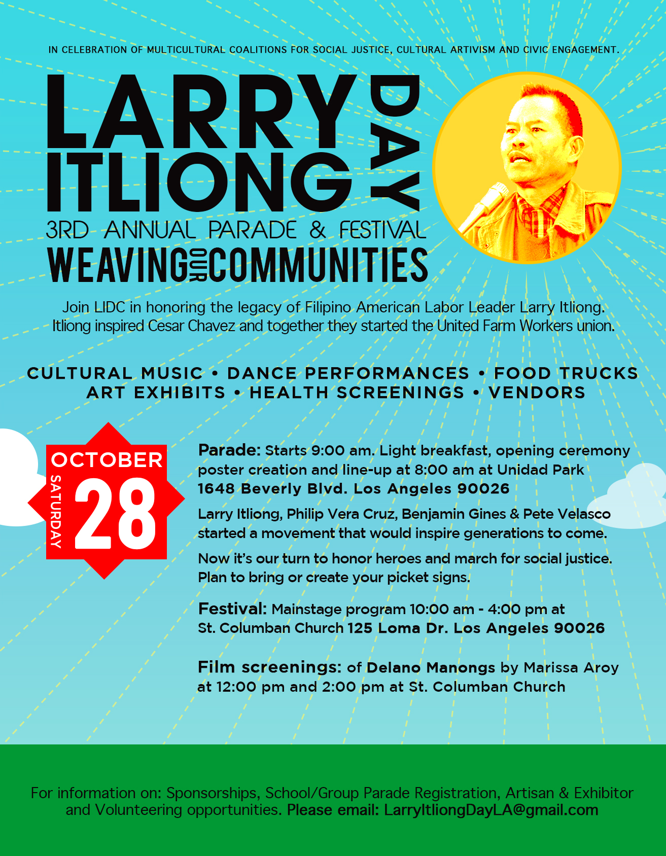 Historic Filipinotown Larry Itliong Day Parade & Festival | Pilipino ...